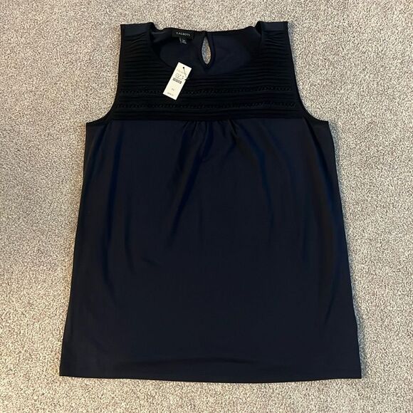 Talbots | Tops | Nwt Talbots Navydetailed Tank | Poshmark